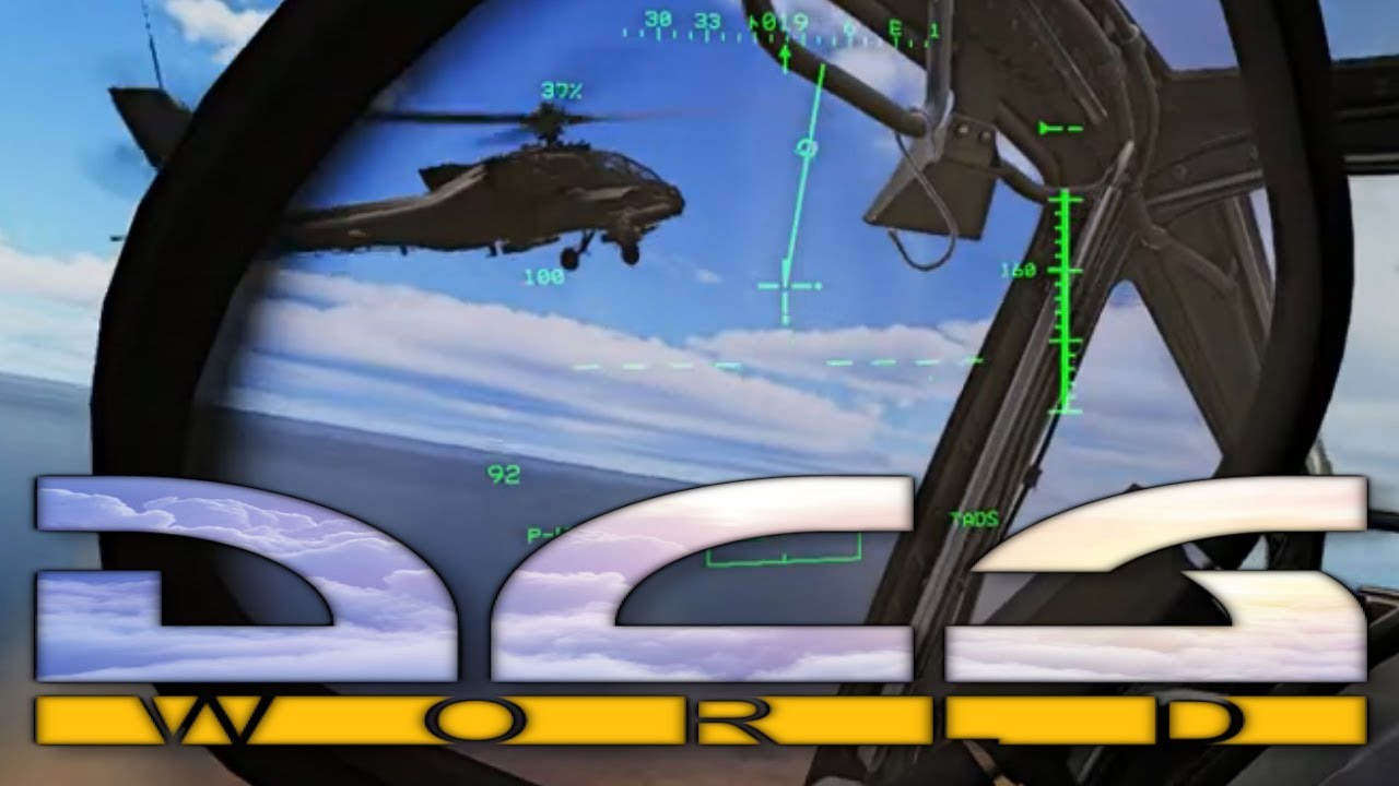 DCS World Apache on the Rotorheads Server! - YouTube