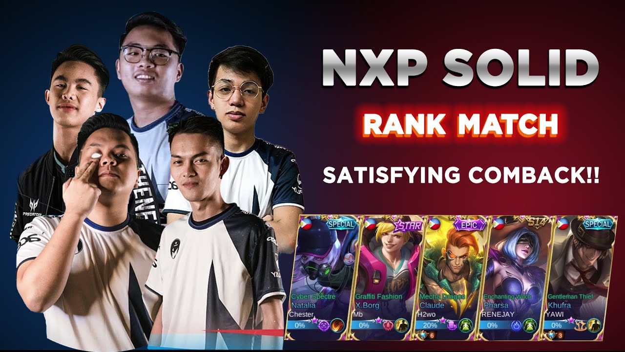 NXP SOLID EPIC COMEBACK!! SATISFYING WIN! - YouTube