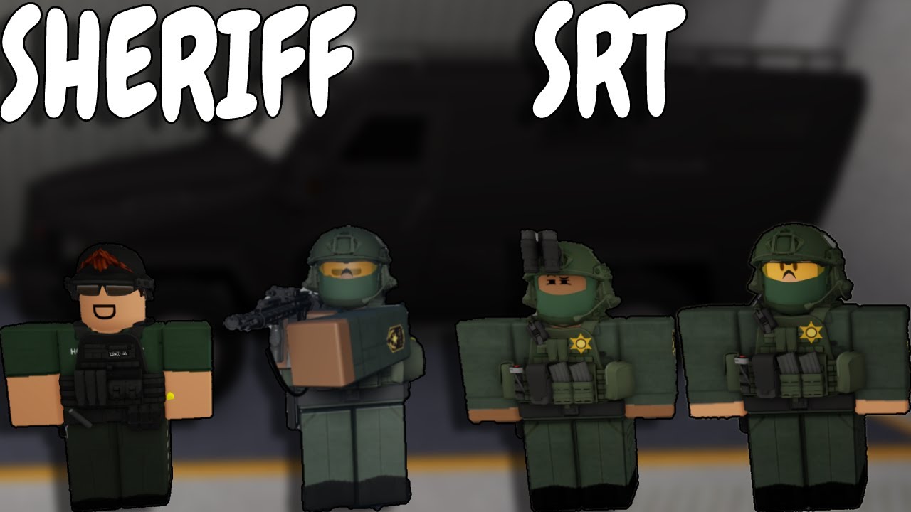 SHERIFF SRT DEPLOY!! Roblox Police Raid Sim - YouTube