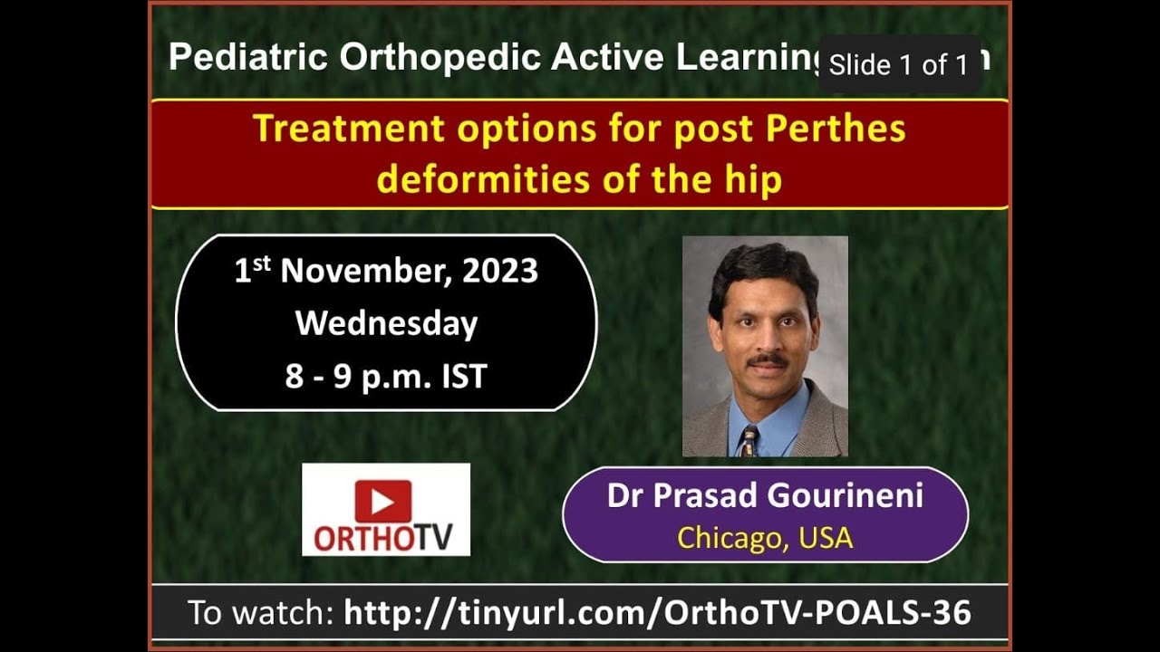 Pediatric Orthopedics Active learning – Treatment options for post ...