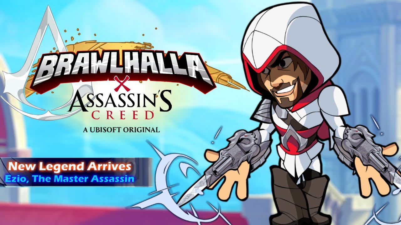 Brawlhalla x Assassin's Creed - NEW LEGEND Ezio ALL SKINS + Eivor Epic ...