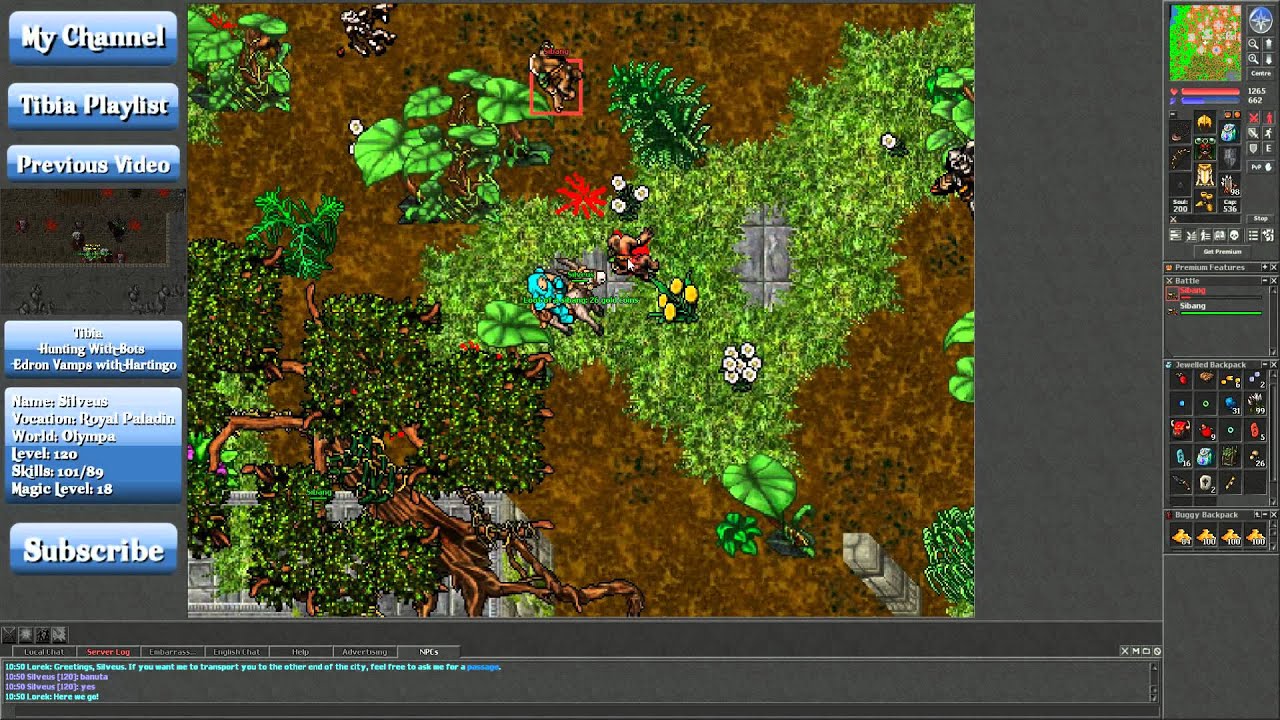 Lets Play Tibia: Hunting For Ape Furs for the Male Summoners Addon ...