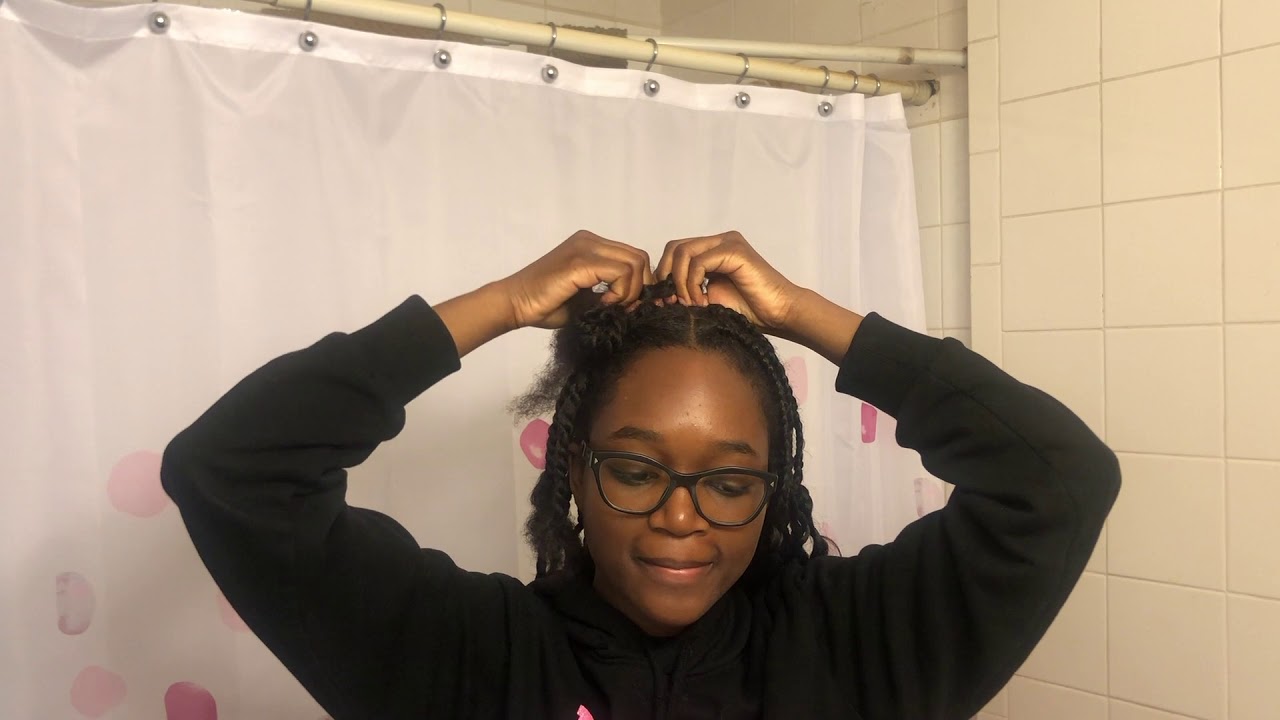 DIY Medium Box Braids FAIL - YouTube