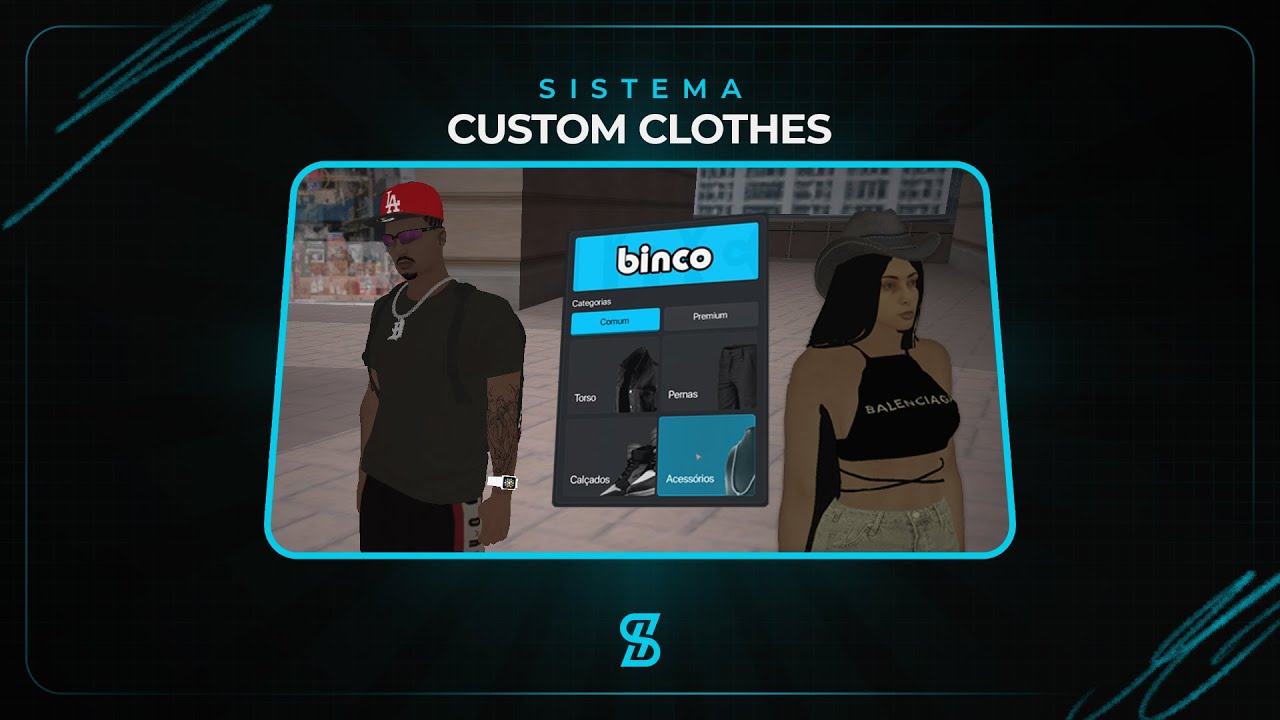 [MTA-SA] Custom Clothes - YouTube