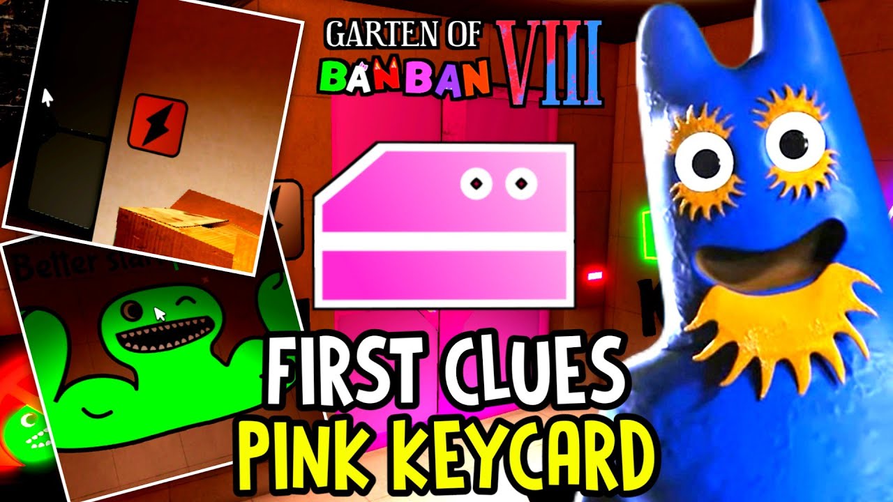GARTEN OF BANBAN 8 RP X - DISCOVERING the FIRST CLUES to GET the PINK ...