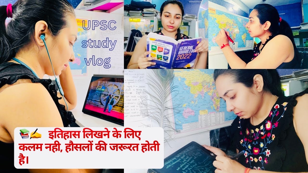Upsc Aspirant Daily Struggle Story|Full day of Library study | G-20 ...