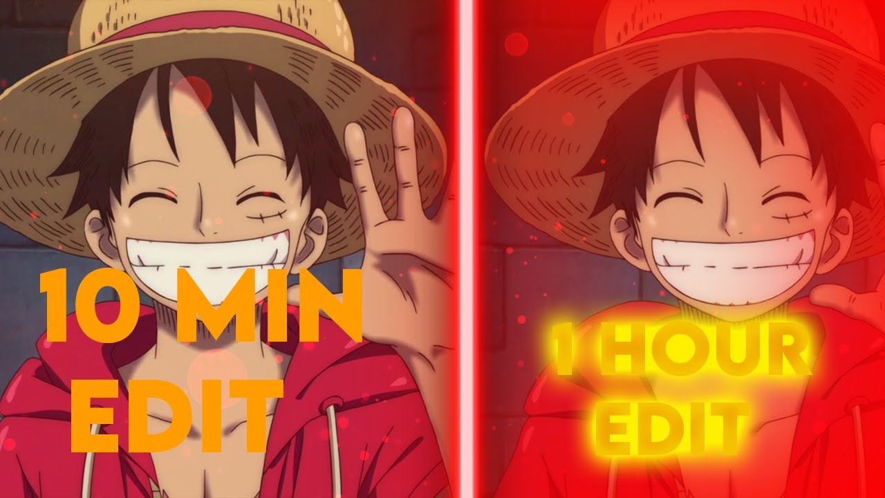 10 Minute VS 1 Hour Edit/AMV Challenge - YouTube