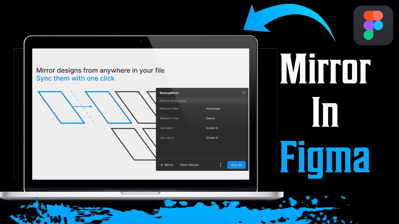How To Mirror In Figma - YouTube