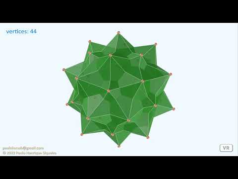 Hexecontaedro icosacrônico medial - Medial icosacronic hexecontahedron