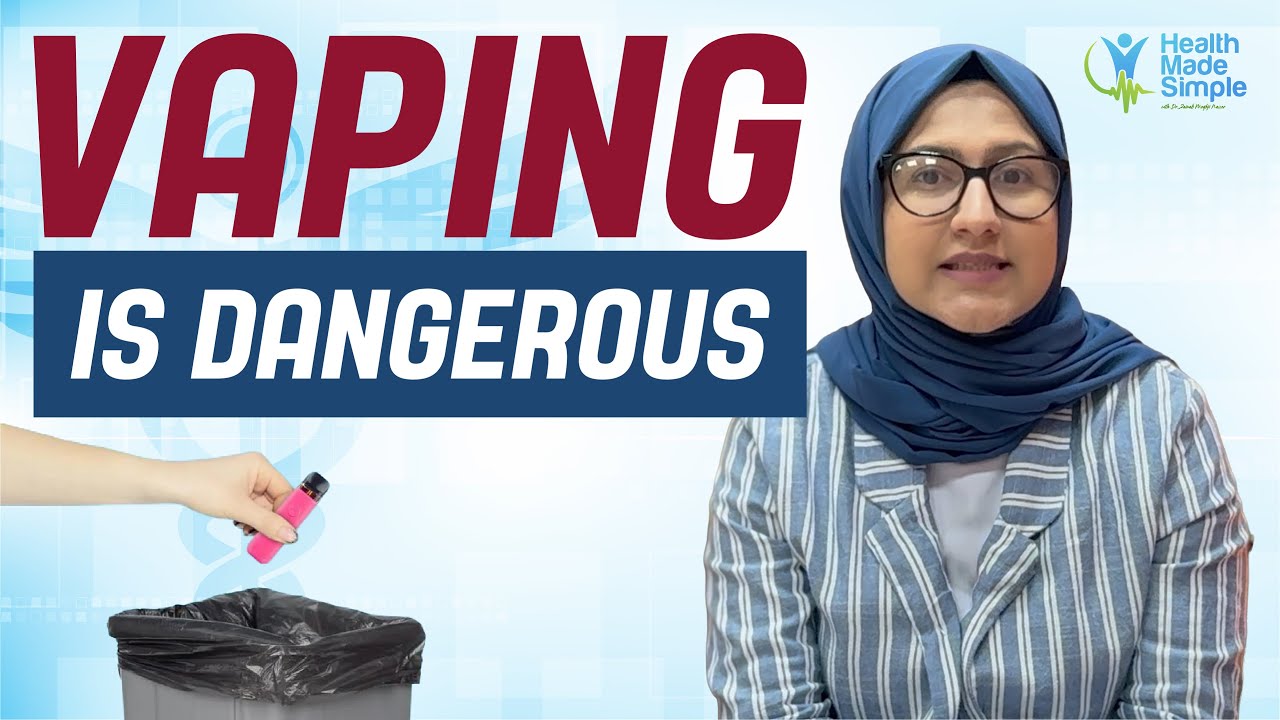 Vaping Explained: Health Risks, Lung Injury & Nicotine Addiction - YouTube