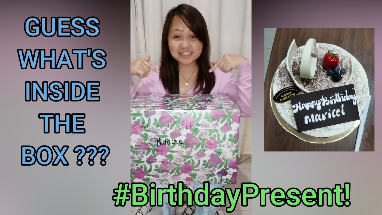 A Birthday Present l Unboxing gift - YouTube