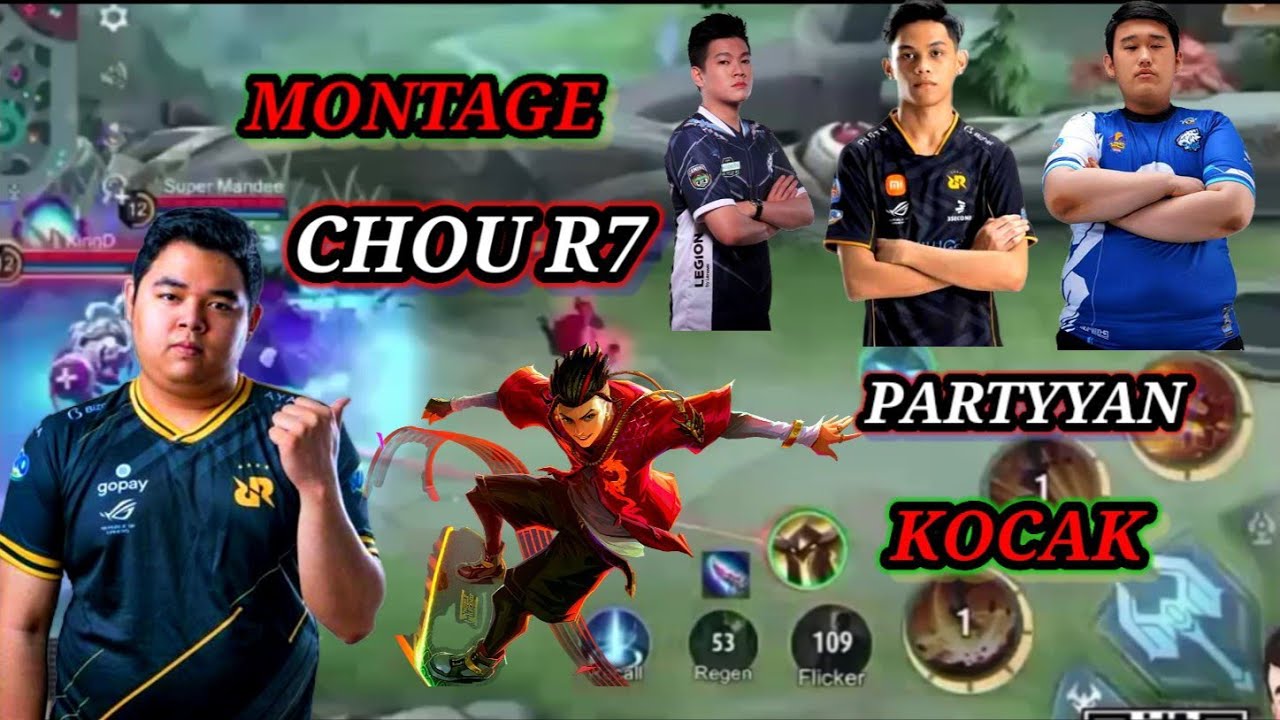 PARTYAN R7 DENGAN CHOU NYA !! SUMPAH KOCAK BANGET !! - YouTube