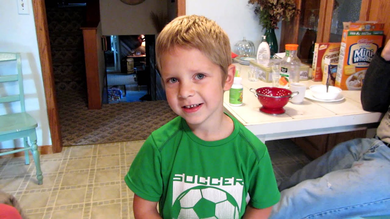 Kid Freaks Out - YouTube