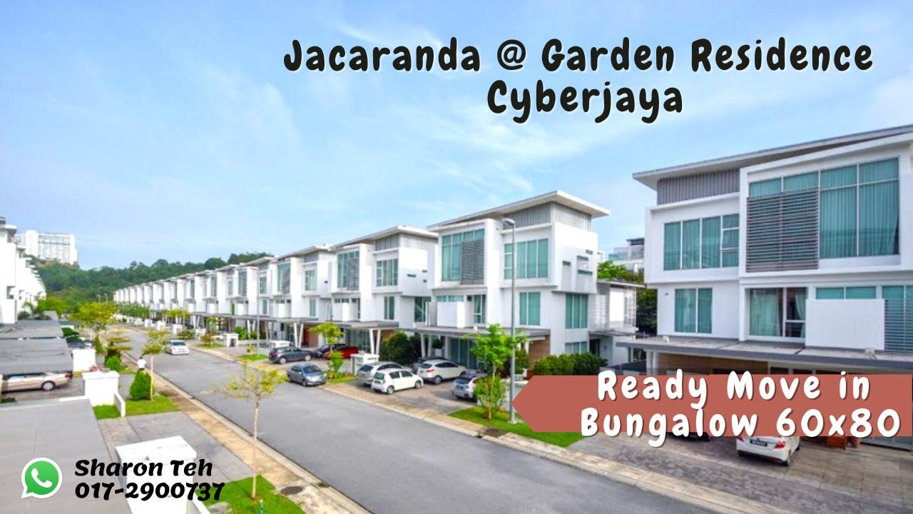 [Cyberjaya] Jacaranda@Garden Residence | 3 Storey Bungalow | Corner Lot ...