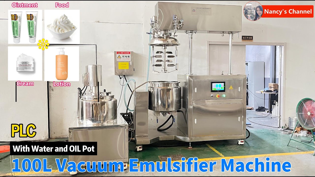 Discover the ZJR-100-PLC Vacuum Emulsifier Mixer: The Ultimate Mixing ...