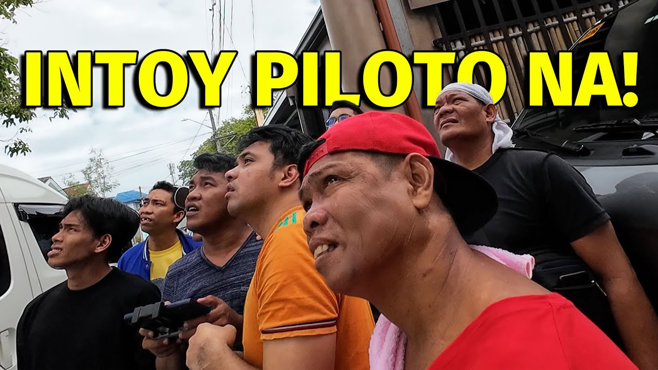 INTOY" GRABE! PILOTO NA SIYA! ANG MABILIS MATUTO😱 - YouTube