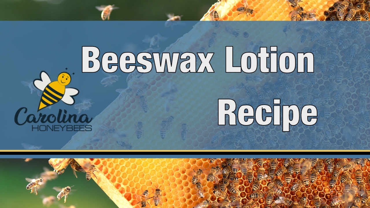 DIY Lotion Recipe with Beeswax - YouTube