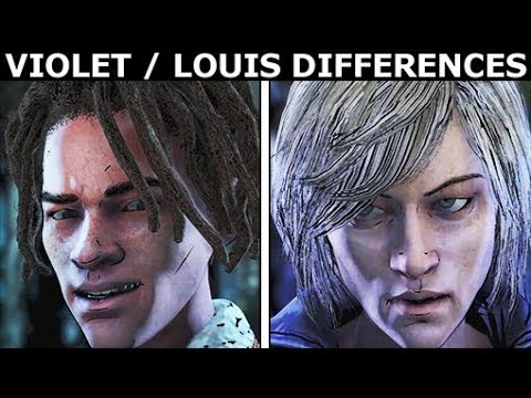 Louis / Violet Differences - The Woods & The Bridge - The Walking Dead ...