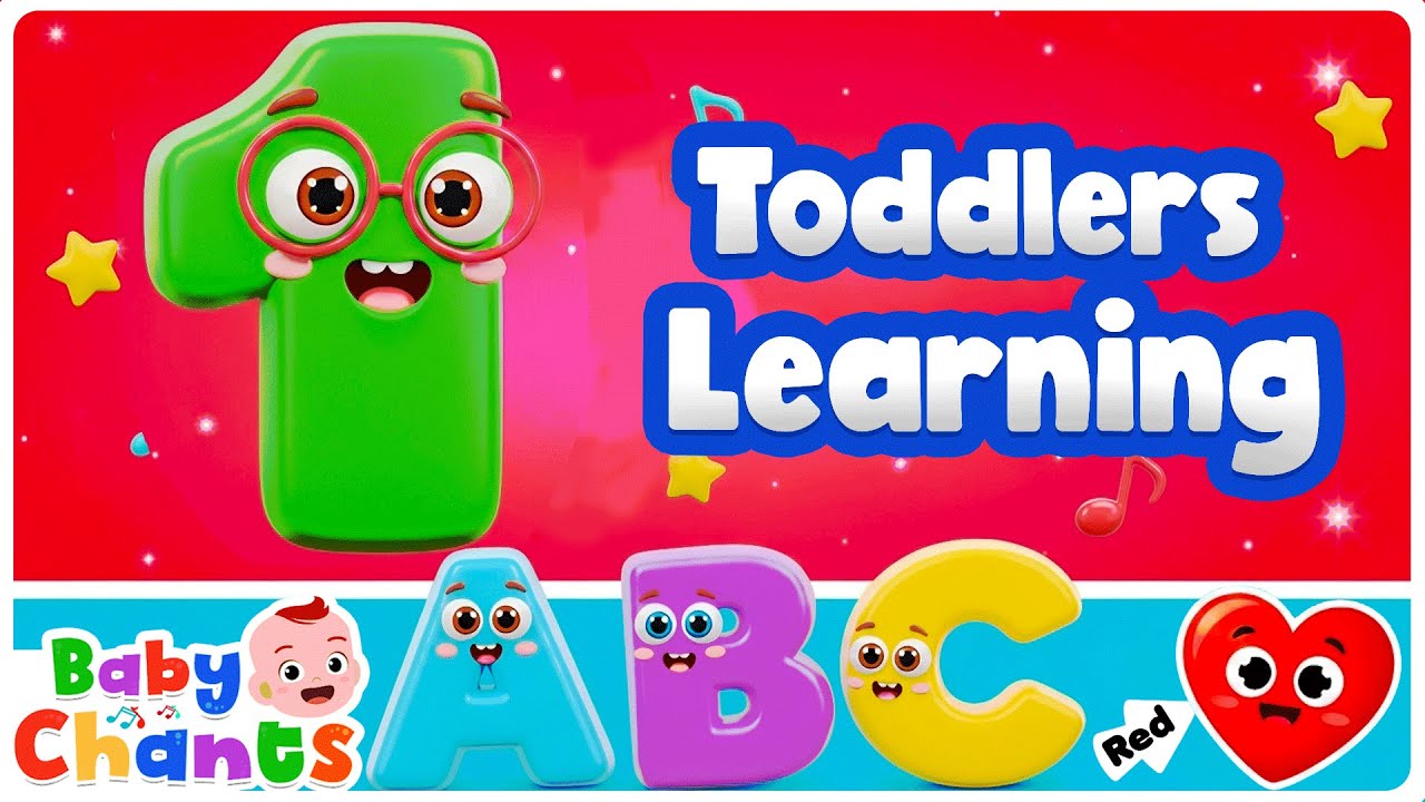 ABC Learning For Toddlers 3 Year Olds | ABC and 123 Learning Videos ...