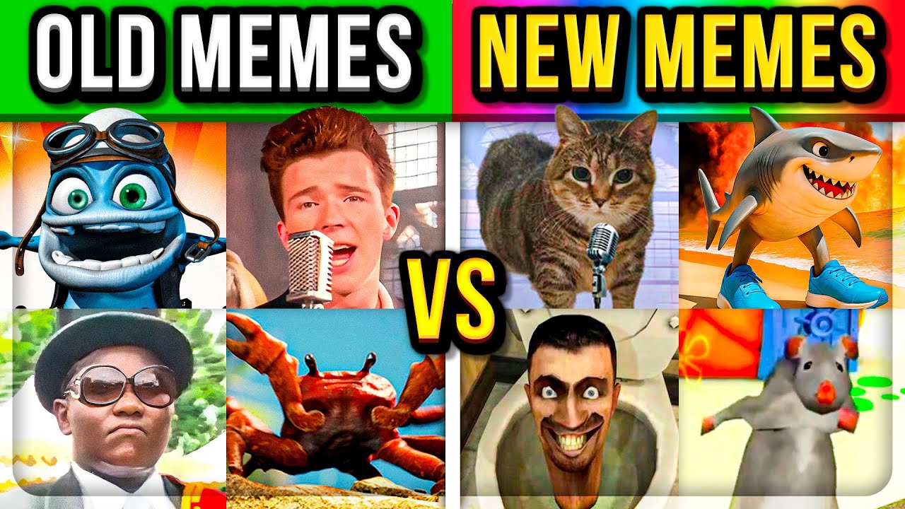 OLD MEME vs NEW MEME SONGS - YouTube