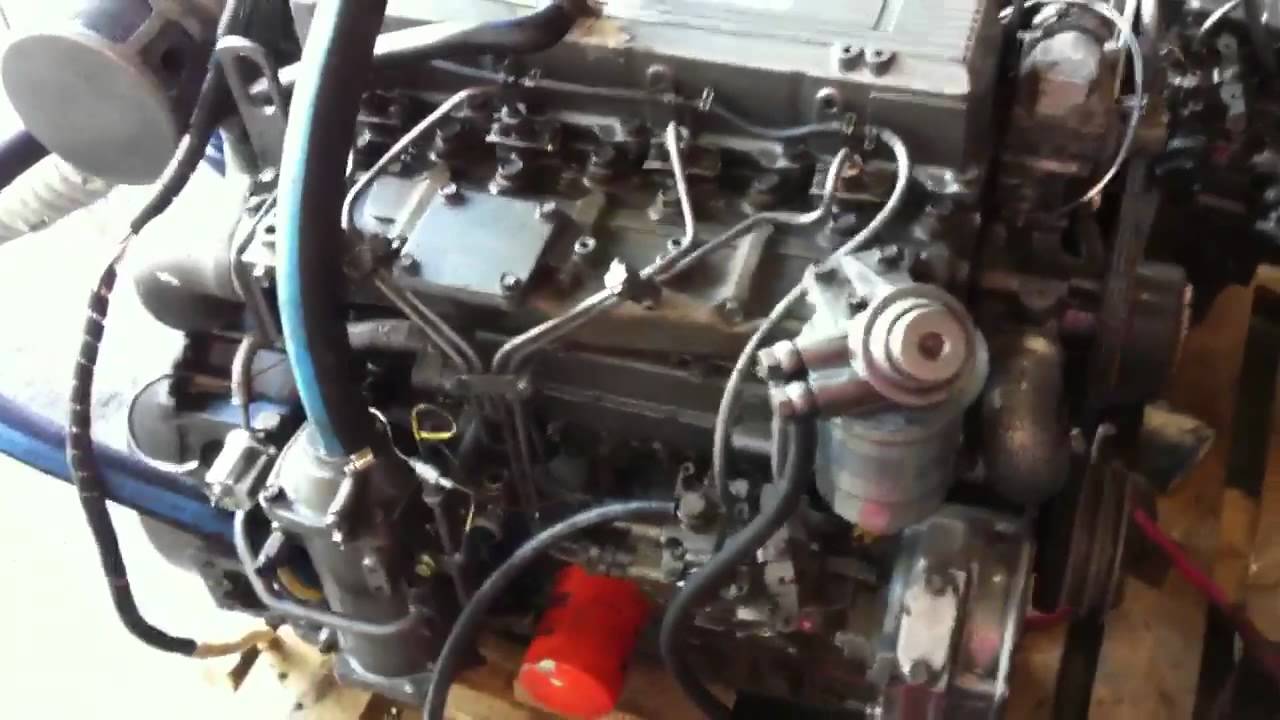 Yanmar 4LH-TE - YouTube