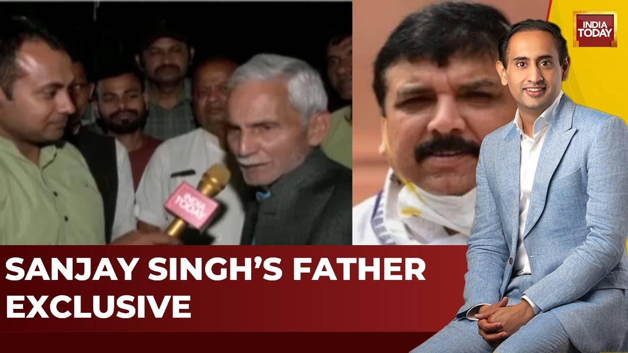 Sanjay Singh All Set To Walk Out Of Tihar Jail | Sanjay Singh's Father ...