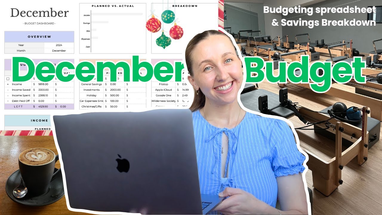 December Budget With Me 💸🎄 Spending, Saving & Investing Breakdown - YouTube