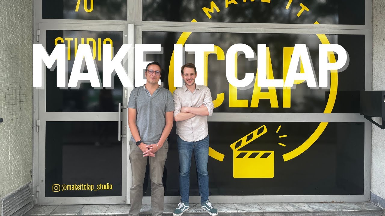 Le fondateur de MAKE IT CLAP nous ouvre la porte du premier studio de tournage immersif à Paris ...