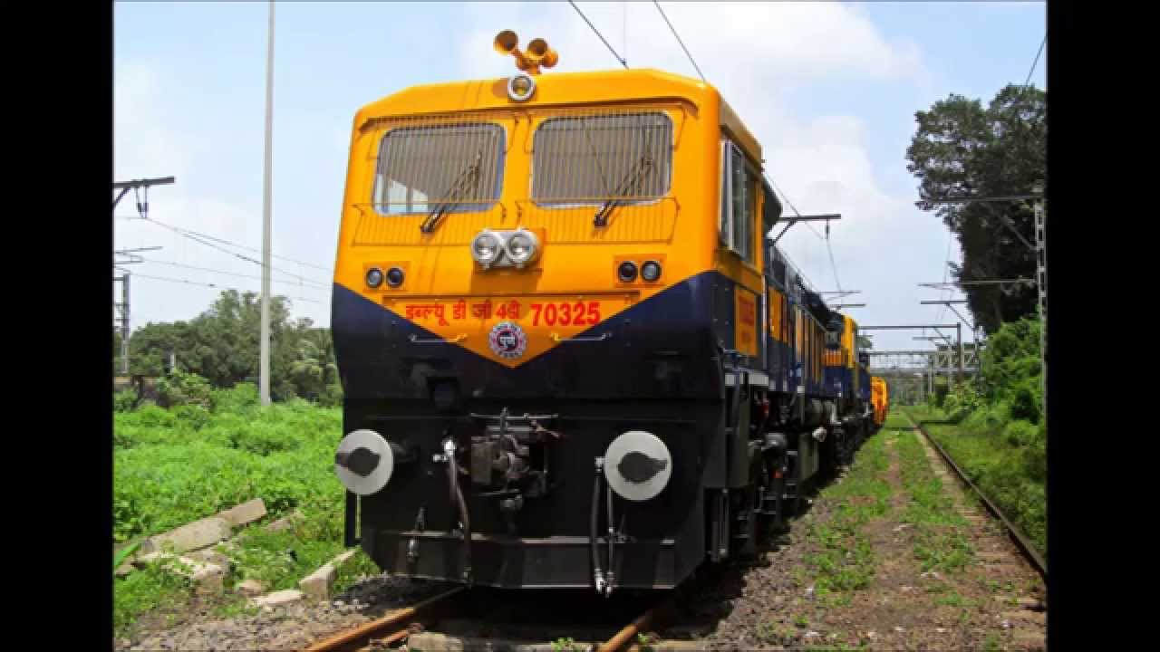 Brand New "WDG4D" Locomotive of Indian Railways !! - YouTube