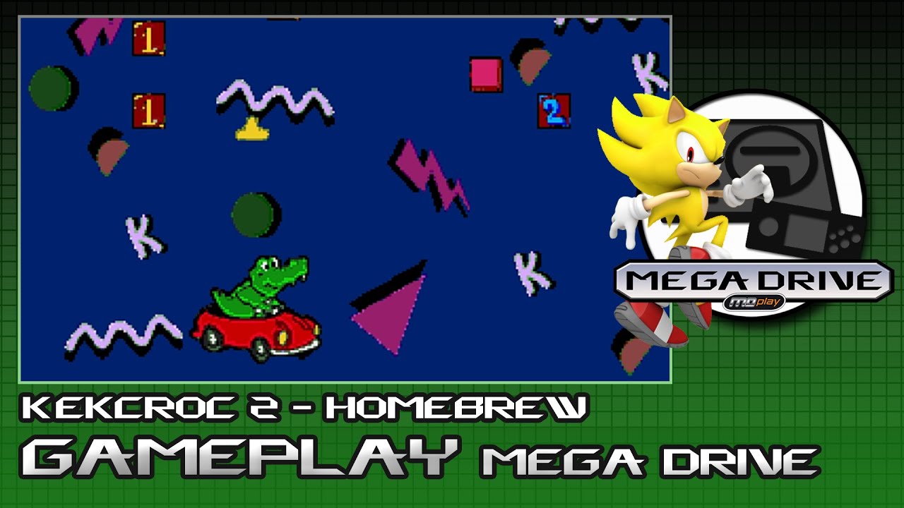 KEKCROC 2 - Homebrew para MEGA DRIVE - YouTube