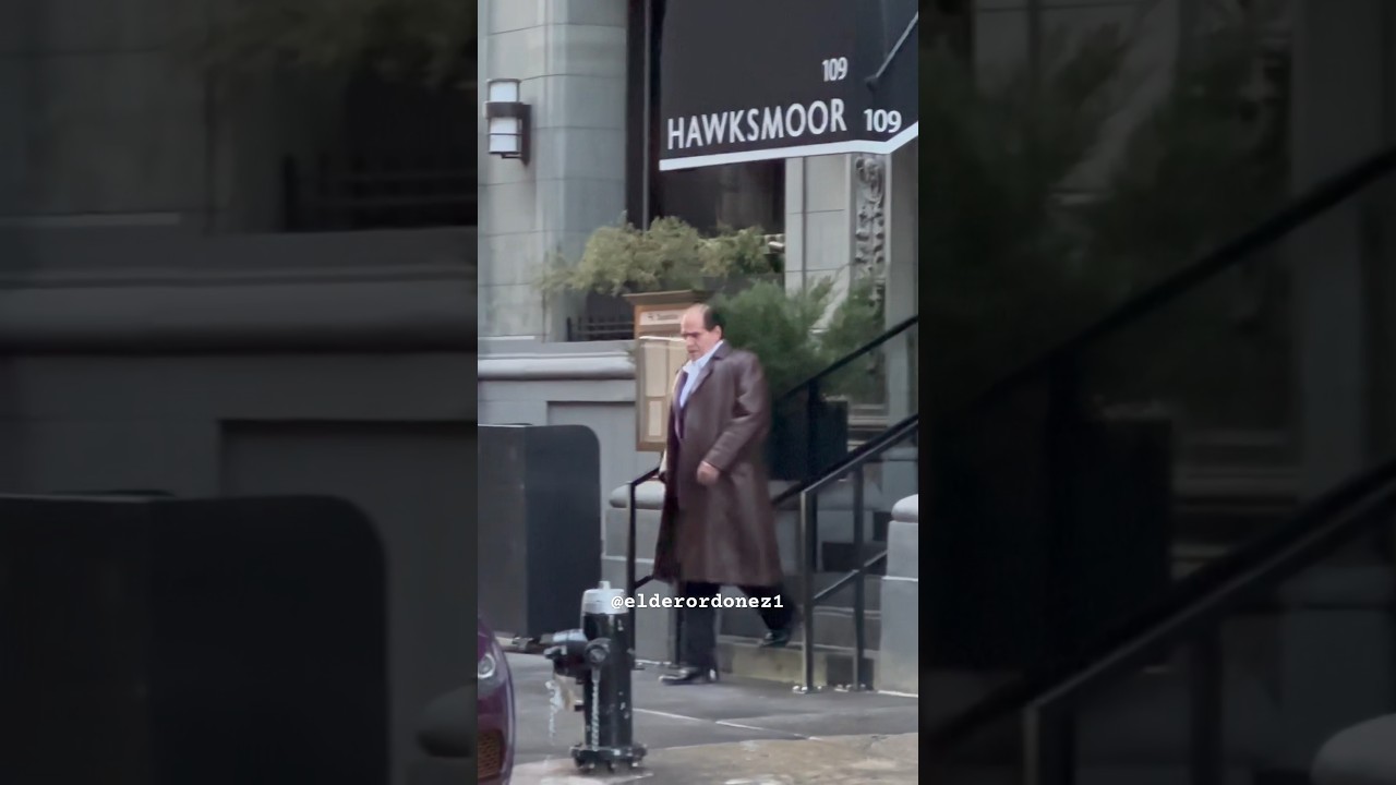 Colin Farrell looks unrecognisable with facial prosthetics filming The ...