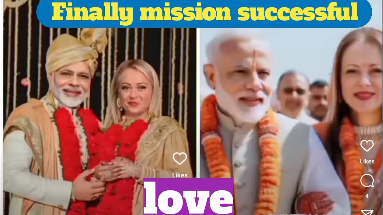 modi song | modi ji song | modi meloni love story | modi Meloni funny ...