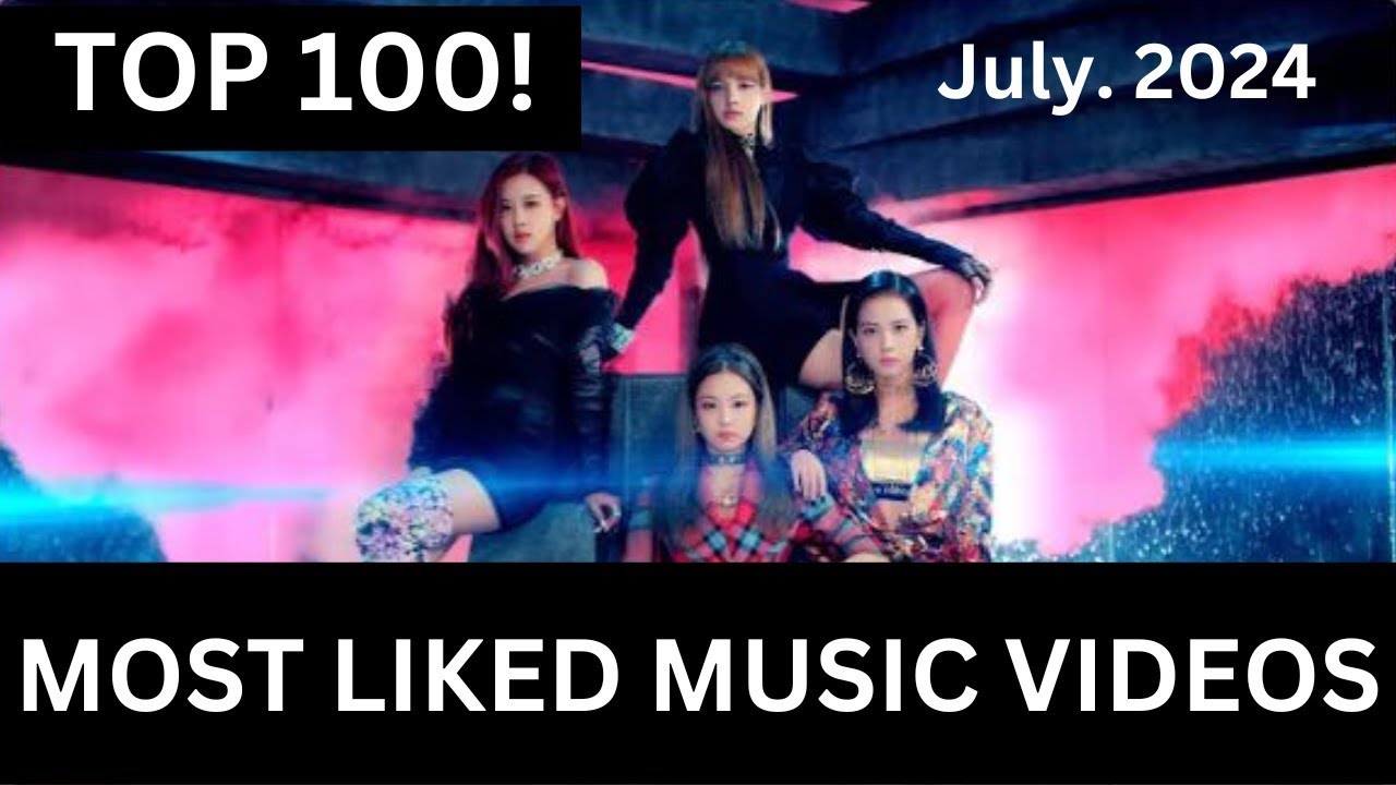 Top 100 Most Liked Music Videos (Jul. 2024) - YouTube