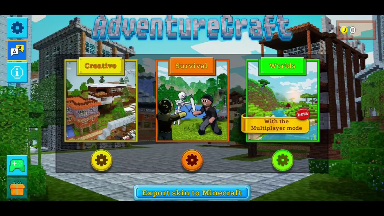 AdventureCraft 3D Block Building & Survival Craft Gameplay Trailer ...