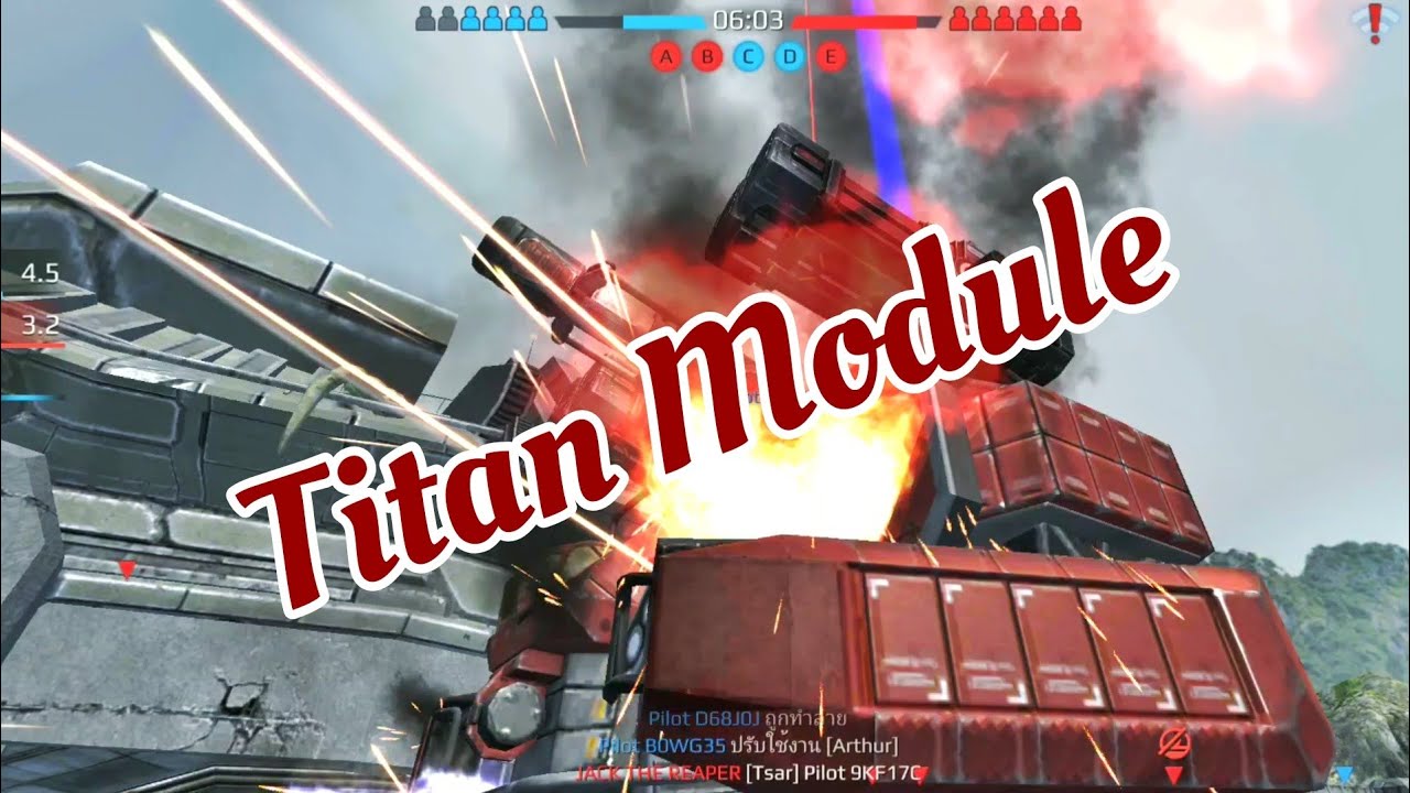 War Robots Test :New!! Titan Modules - YouTube