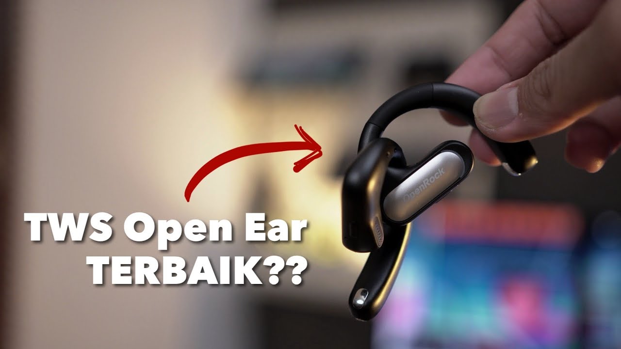 Open Ear TWS Terbaik Nih? Review Oneodio OprenRock Pro - YouTube