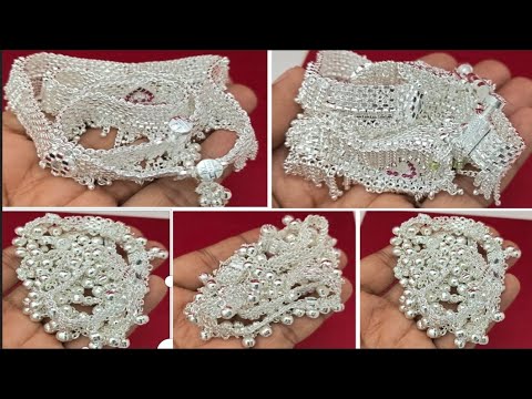 Latest 2026 Silver Anklet Designs || Weight and Price