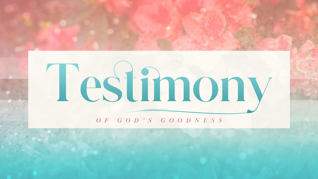 Testimony of God's Goodness | Joyce Petty - YouTube
