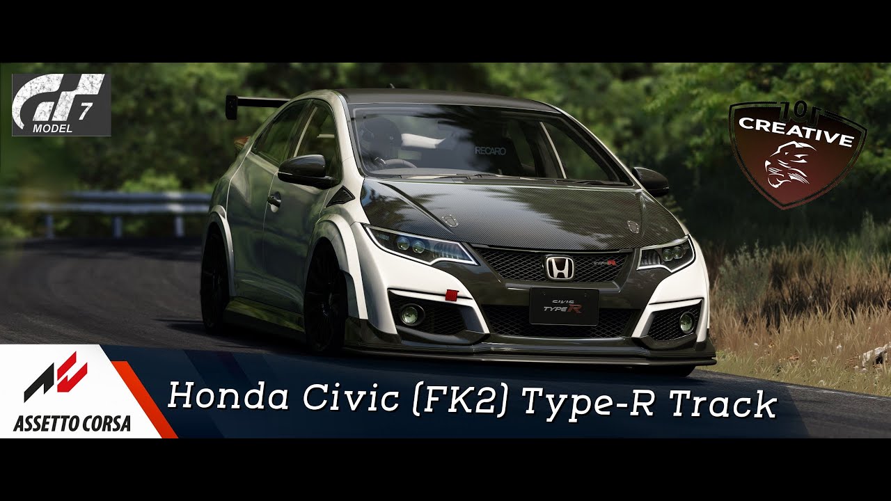 Assetto Corsa - Honda Civic Type-R (FK2) Track - YouTube