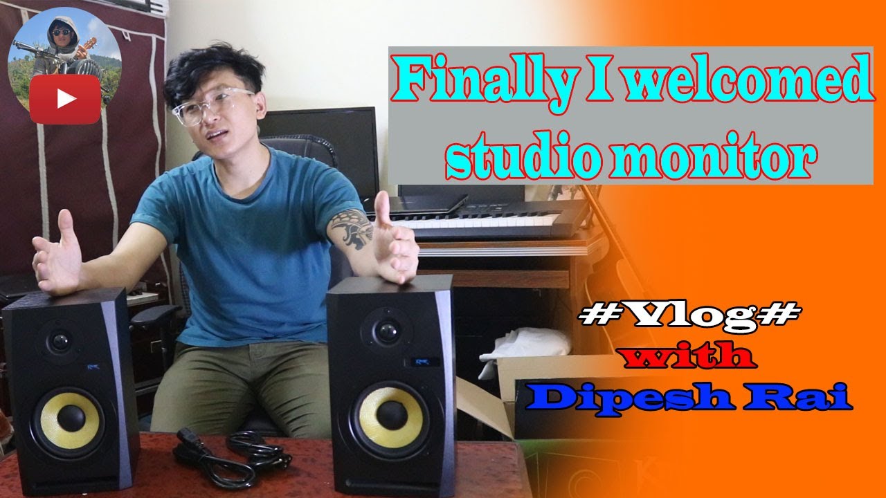 #Vlog Unboxing#RECEIVED KAVRE STUDIO MONITOR IN MY ROOM FOR MUSIC ARRANGEMENT//Dipesh Chamling ...