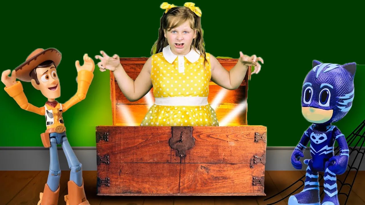 Assistant Stops Gabby Gabby from Tricking PJ Masks and Toy Story - YouTube