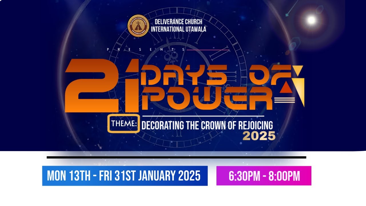 21 DAYS OF POWER || DAY 11 || 23RD JANUARY 2025. - YouTube
