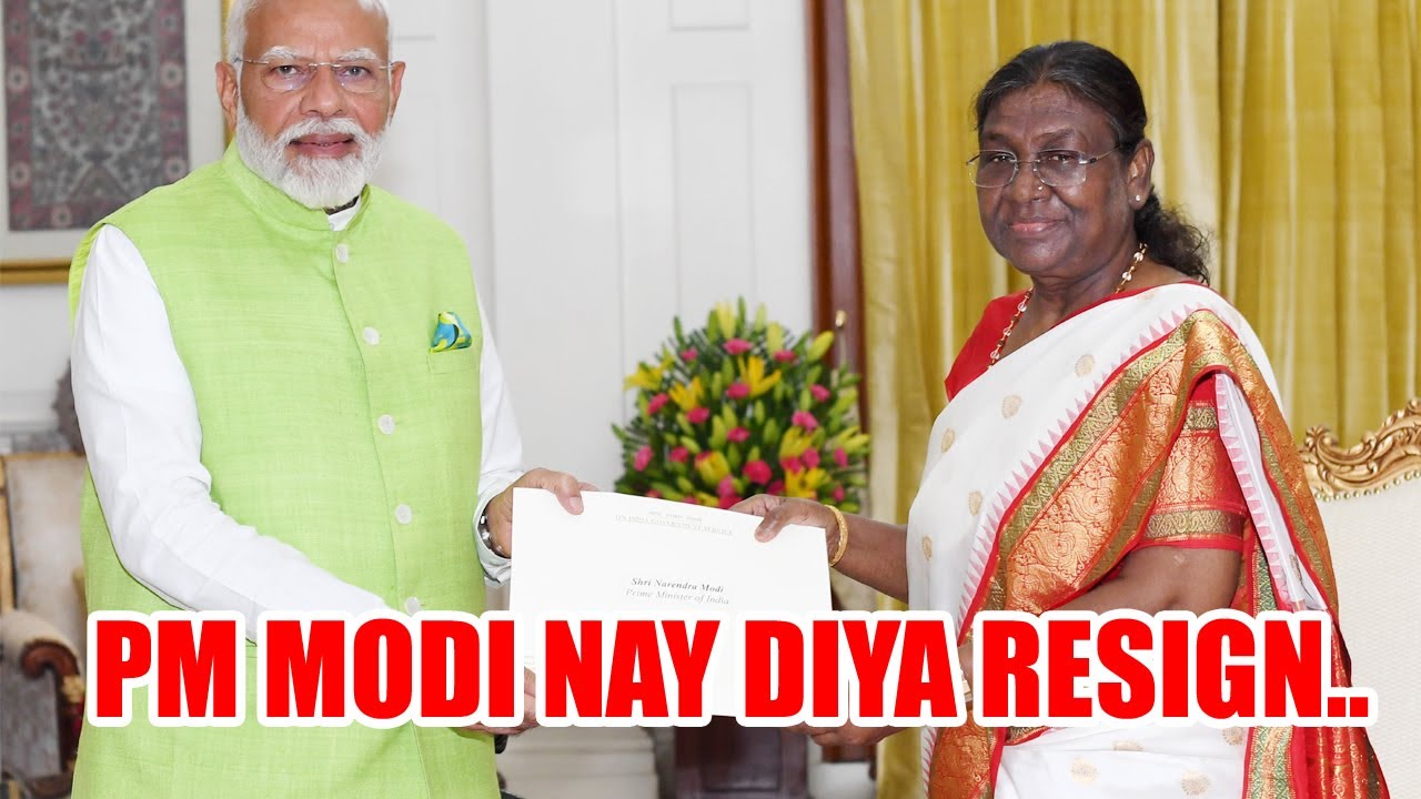 BREAKING NEWS: PM MODI NAY DIYA RESIGN.. || NEXT GOVERNMENT SAY PEHLAY ...
