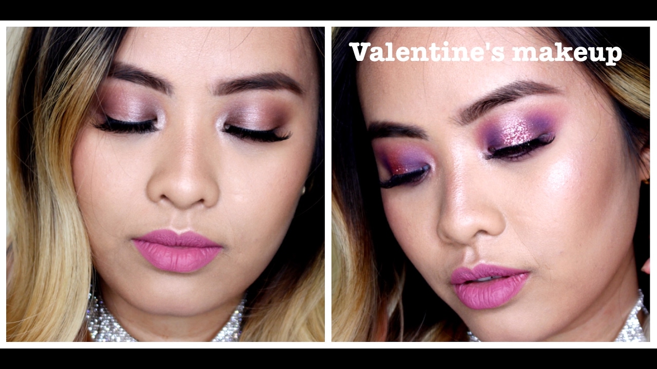 Valentine's Makeup Tutorial - YouTube