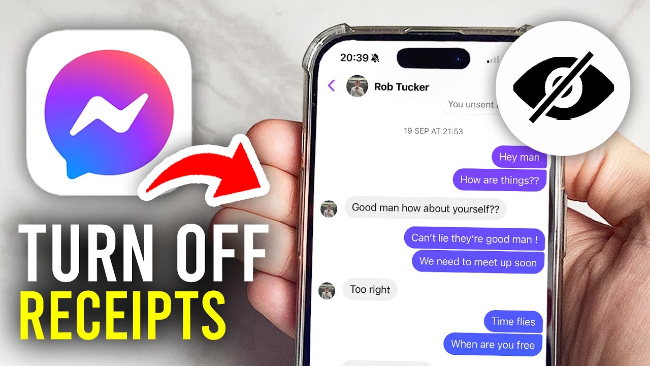 How To Turn Off Read Receipts On Messenger - Full Guide - YouTube