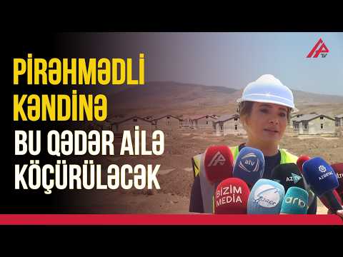 Füzulinin Pirəhmədli kəndində quruculuq işləri davam edir | APA TV
