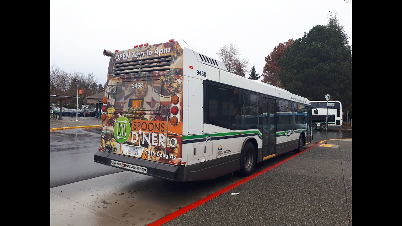 BC Transit (Victoria): 2015 Nova Bus LFS - 9468 - YouTube