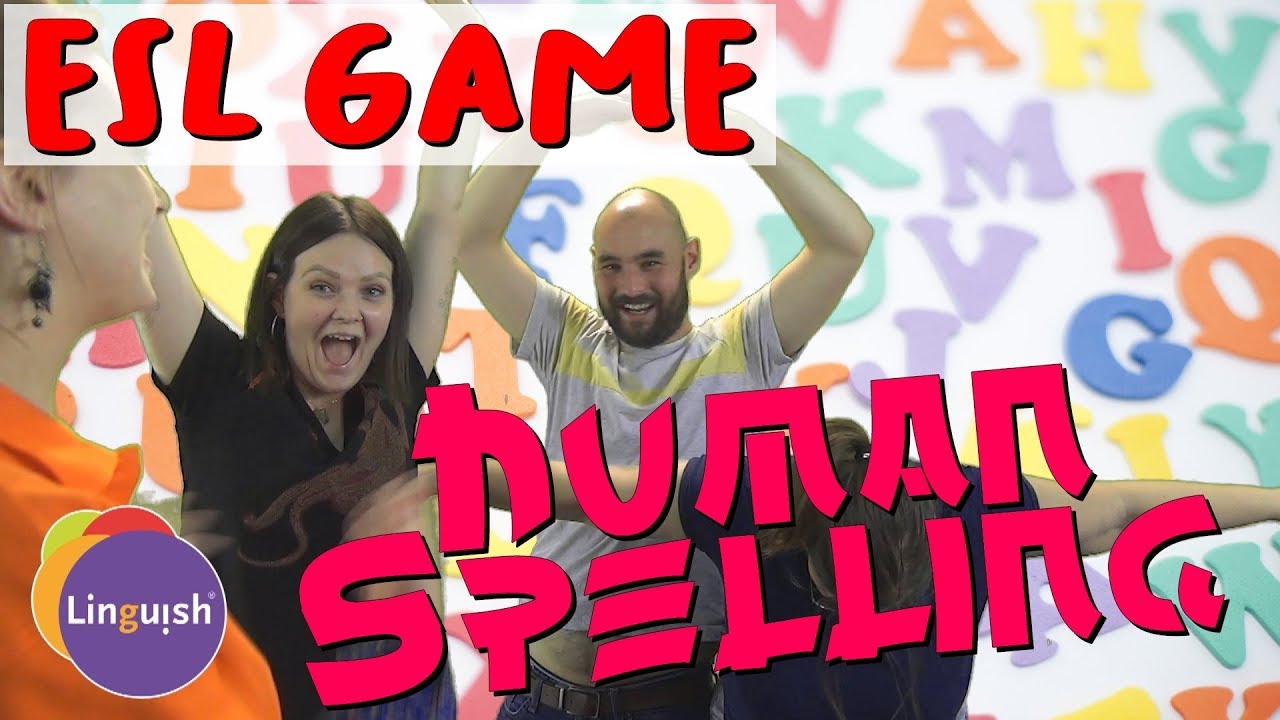 Linguish ESL Games // Human Spelling // LT445 - YouTube