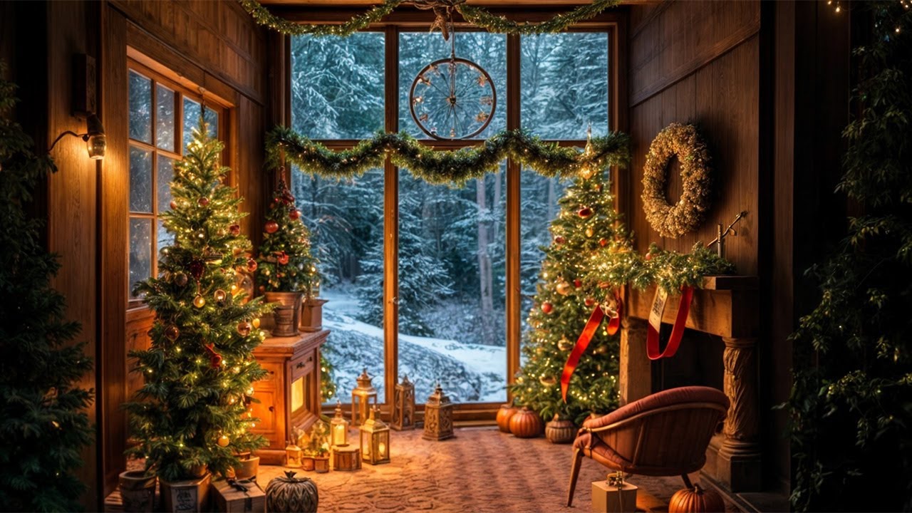 Central Park Echoes 🎷 Winter Jazz in New York. Christmas Jazz - YouTube