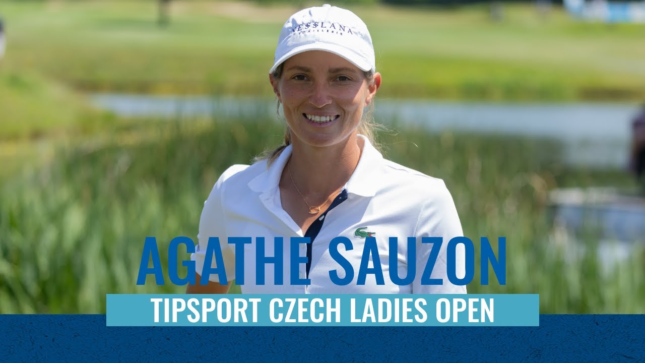 Agathe Sauzon fires a 65 (-7) in her second round at the Tipsport Czech ...